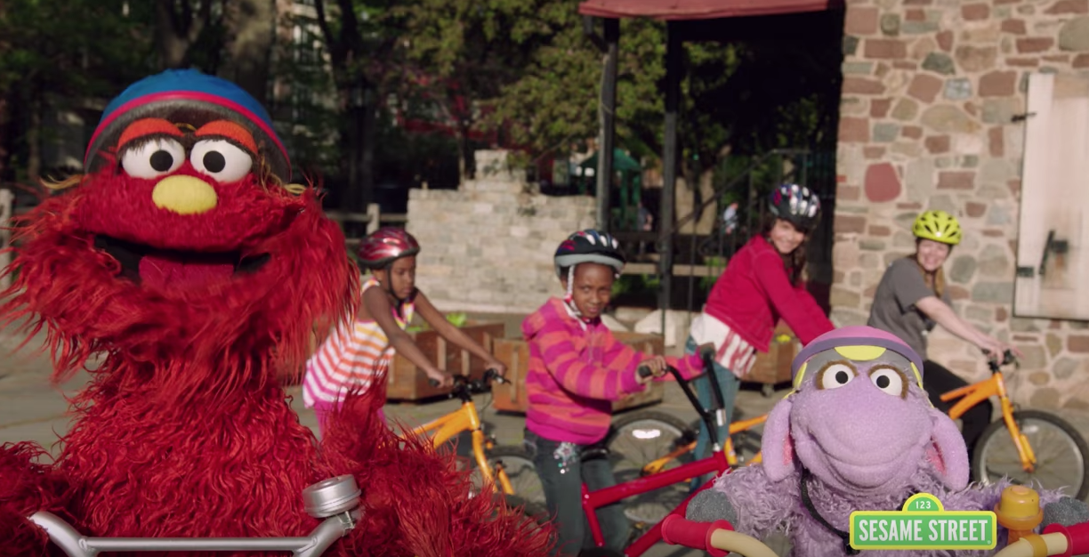 Bike New York goes to Sesame Street! - Bike New York