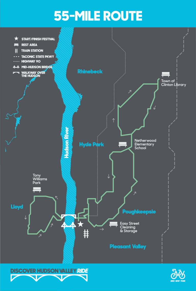 Discover Hudson Valley Ride route maps - Bike New York